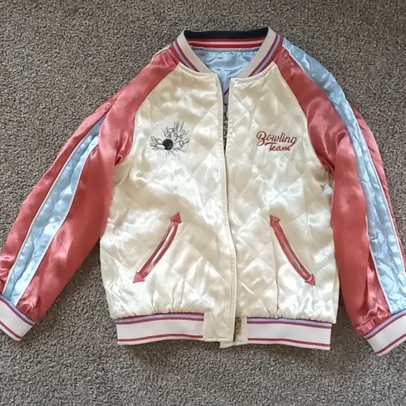 Zara | Jackets & Coats | Rare Limited Edition Zara Popeye Satin Bomber ...